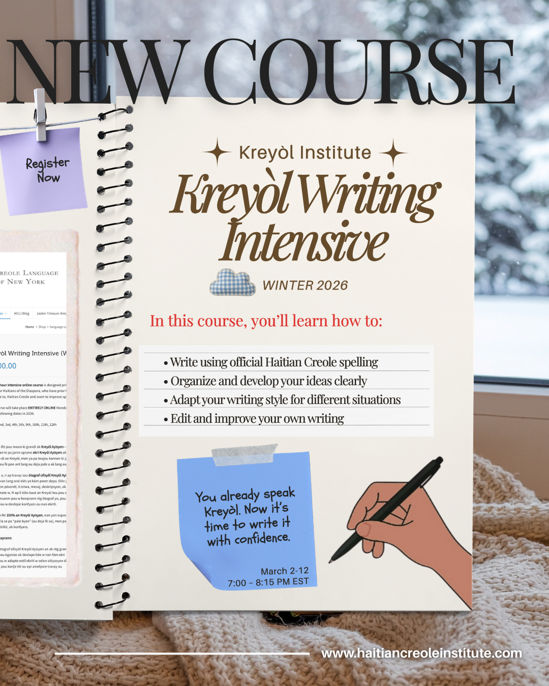 The Haitian Creole Language Institute of New York - HCLI